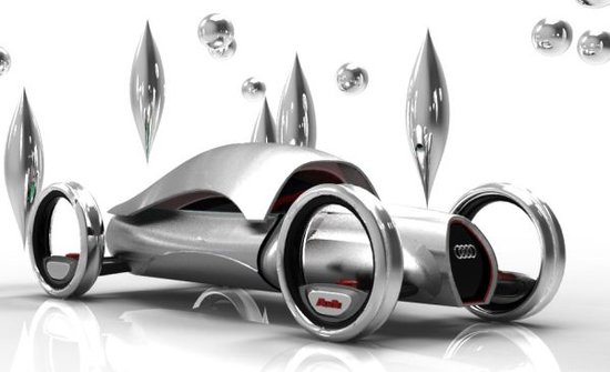 Audi 2050 Concept - City Racer of The Future - BindasFriends